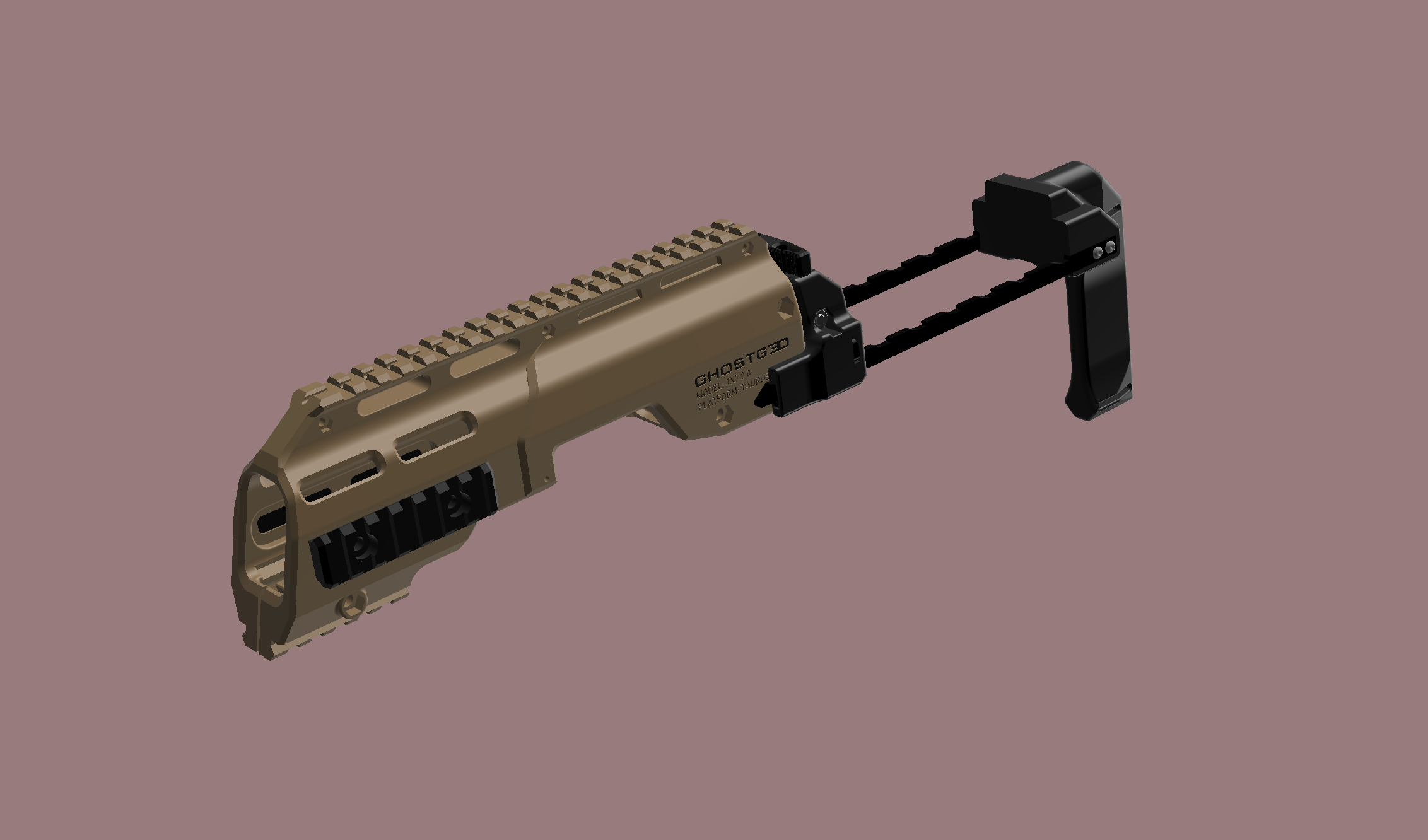 TX7 2.0 Chassis For Taurus TX22 – GhostG3D